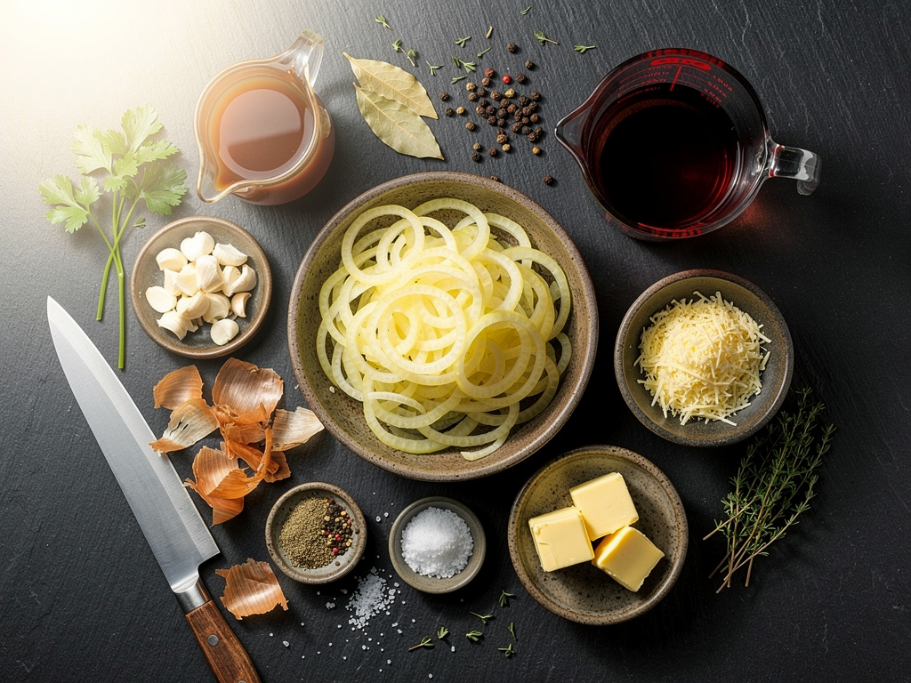 Onion Soup with Madeira Wine - CookSoups