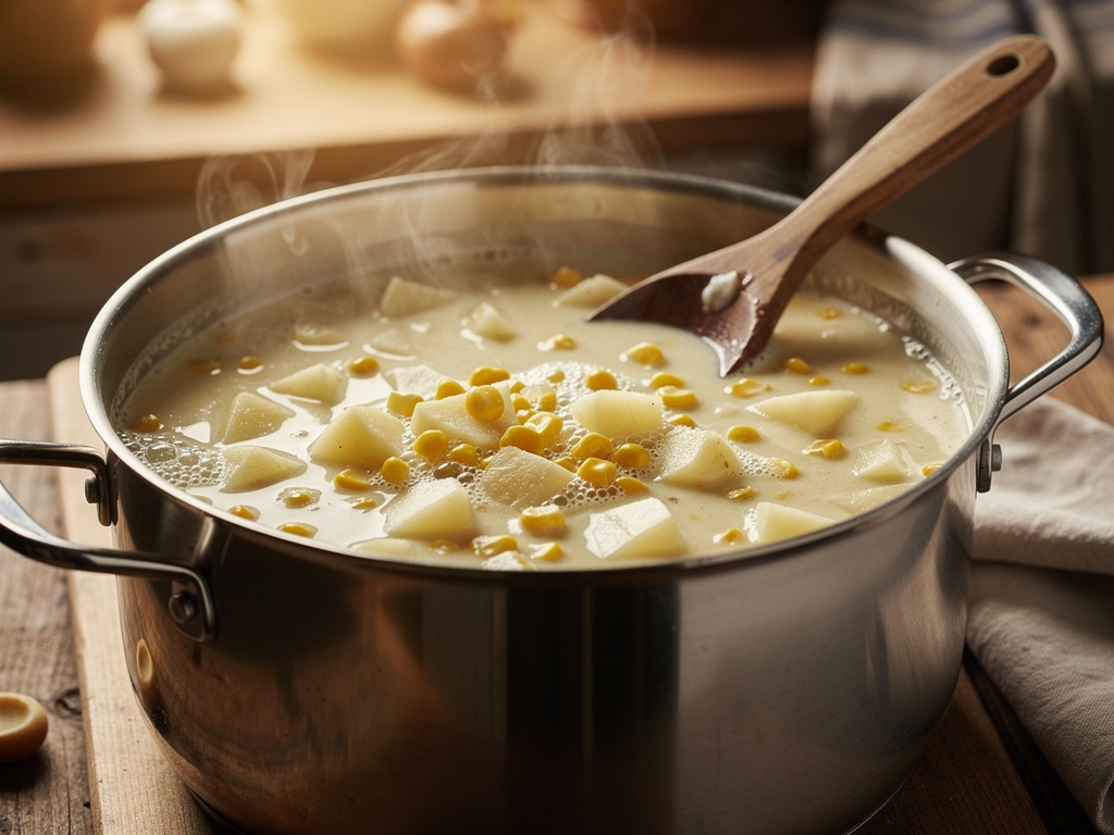 Potato Corn Chowder | CookSoups